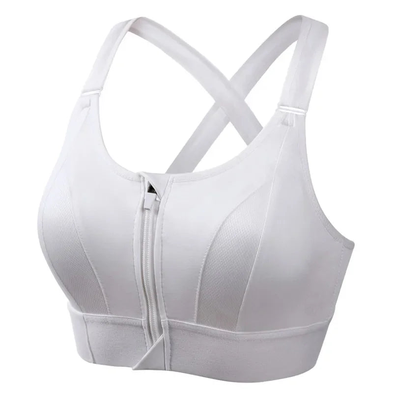 Cora Front Zipper Bra – CurvyCup